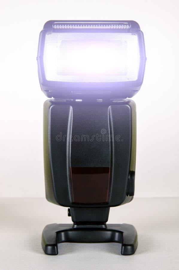 Black Photo Camera Flash stock image. Image of speed - 83958429