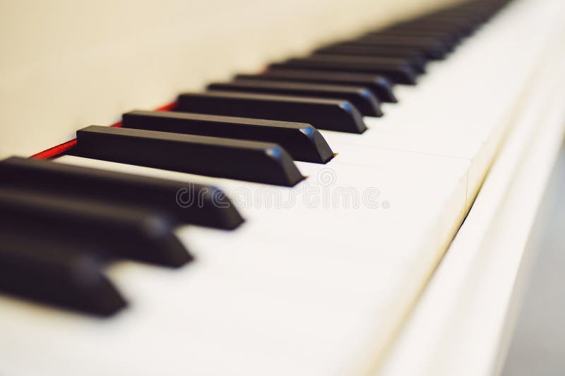 Black Piano Keys stock image. Image of concert, band - 69200647