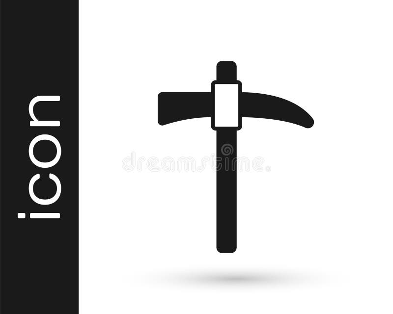 Pickaxe Icon Flat Vector Template Design Trendy Stock Vector ...