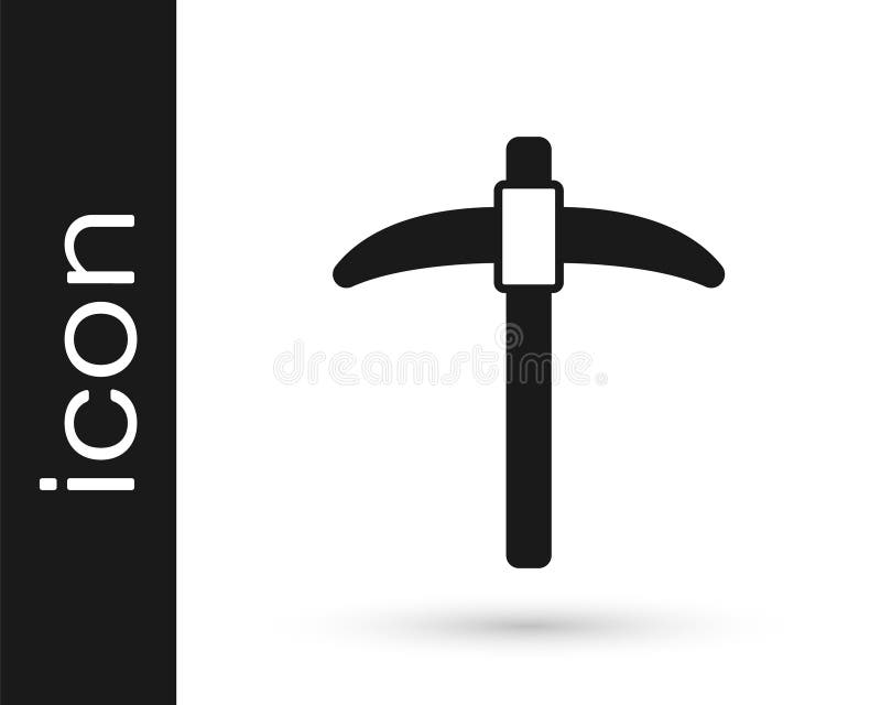 Pickaxe Icon Flat Vector Template Design Trendy Stock Vector ...