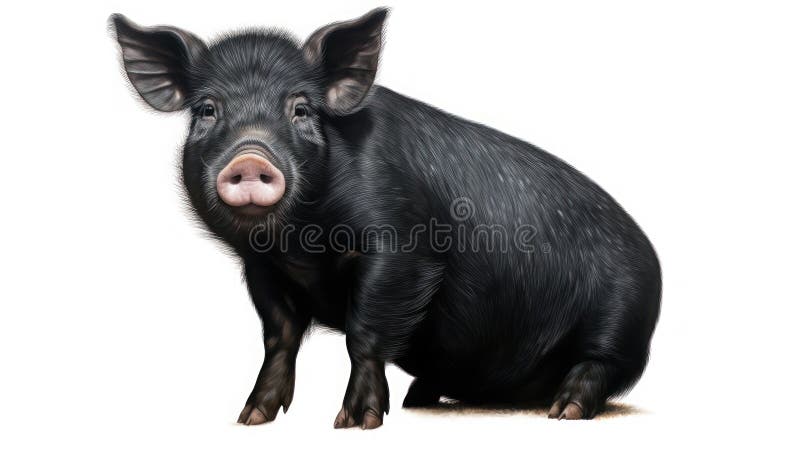 Pot Bellied Pig Stock Illustrations – 19 Pot Bellied Pig Stock ...