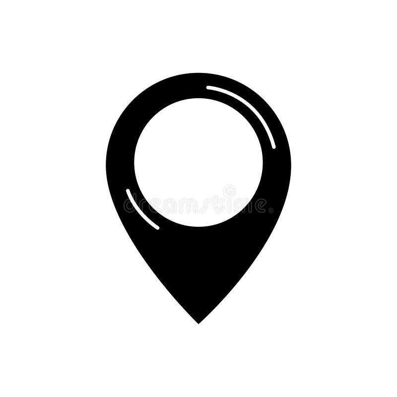 Location icon Pin point stock vector. Illustration of pointer - 141743215