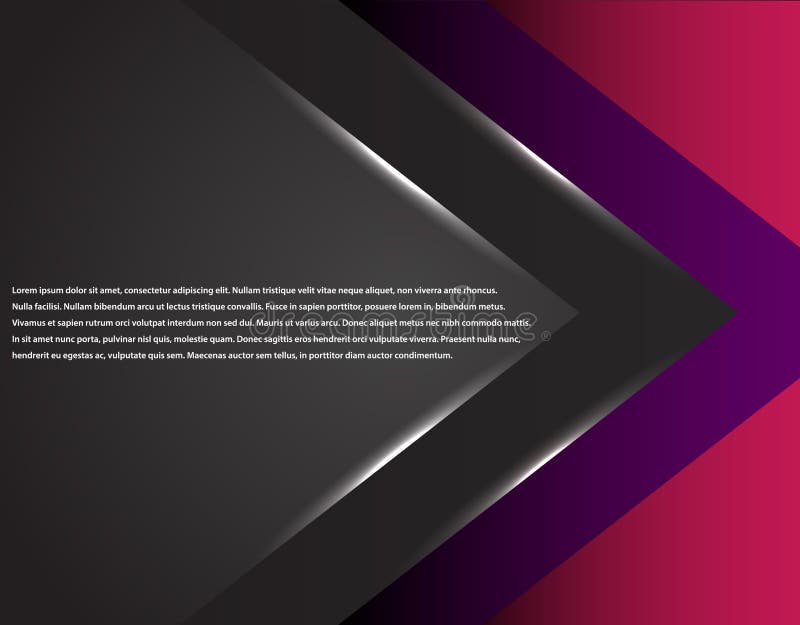 Black and Pink Corporate Tech Striped Graphic Design Stock Illustration ...