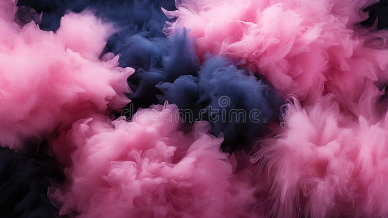 Black and Pink Cotton Candy Background. Candy Floss Texture Stock Image ...