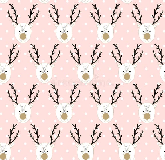 Birthday Girl Deer Clipart Black White Stock Photos - Free & Royalty ...