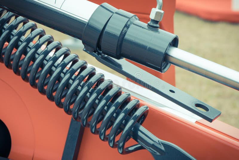 Piston Actuator Steel Spring Part Pneumatic Hydraulic Machine ...