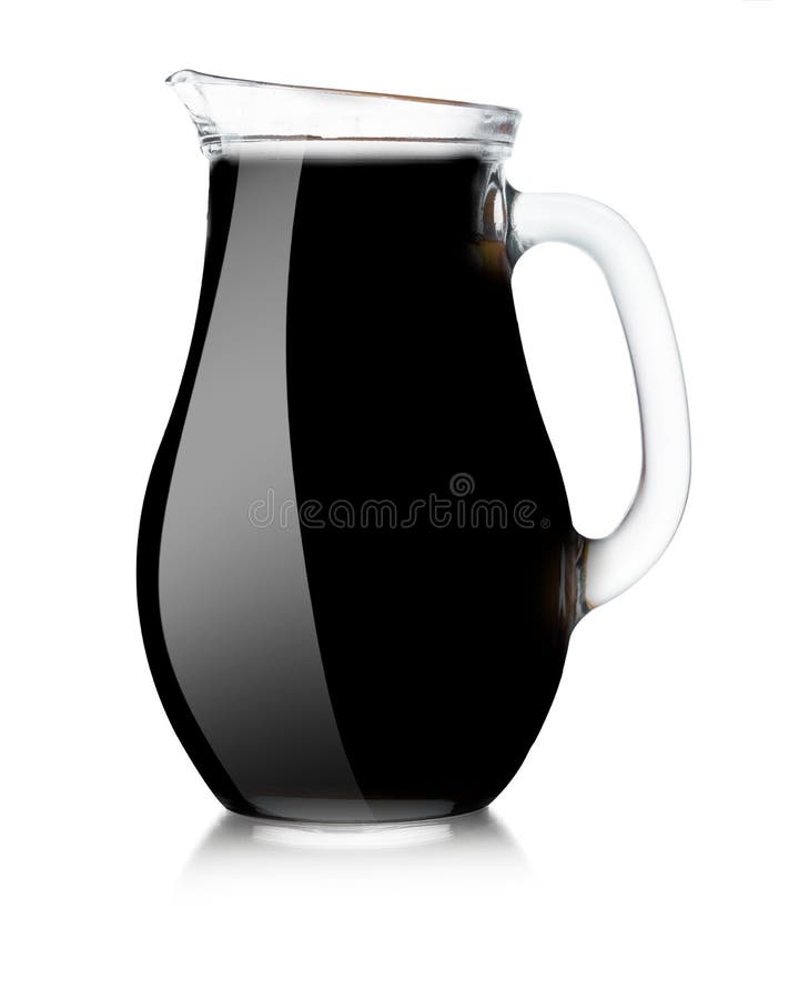 Black pitcher mockup stock image. Image of beverage, liquid - 66514269