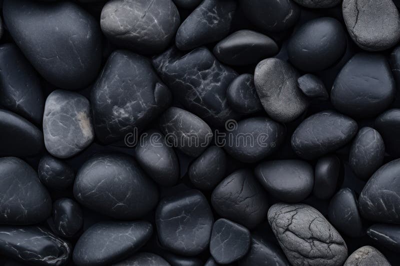 Black Plain Stone Background - Ultra Realistic High Detail AI Generated ...