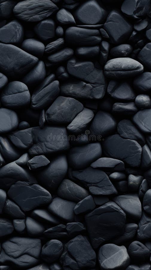 Black Plain Stone Background - Ultra Realistic High Detail AI Generated ...