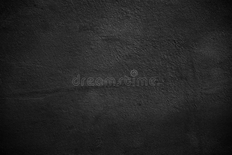Black Plaster Wall Background. Rough Tarmac Road Texture Stock Image ...