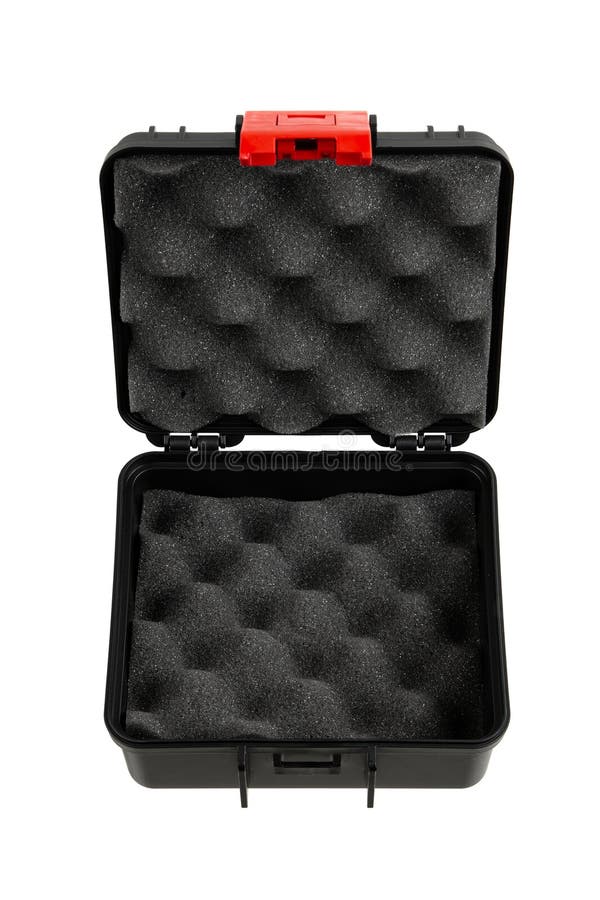 Black Plastic Container with Foam Inside for Safe Storage and ...