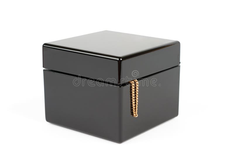 Black glossy box stock photo. Image of square, cover - 102824846
