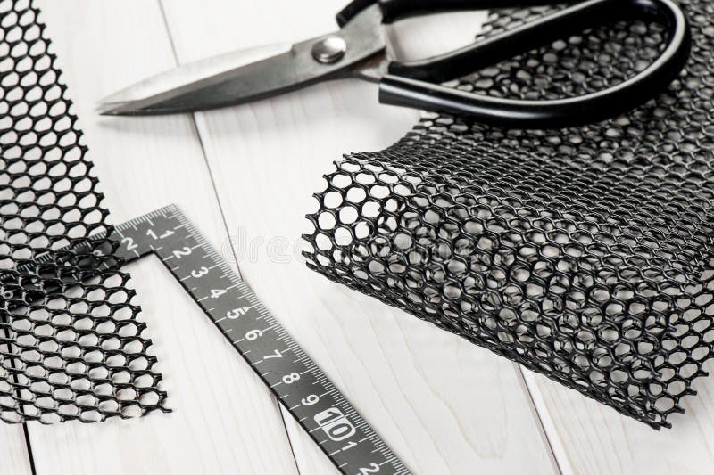 Black plastic net stock image. Image of texture, mesh - 343486091