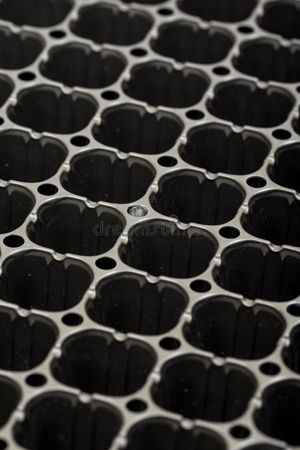 Black Plastic Pattern Abstract Squares Background Plastic Stock Photo ...