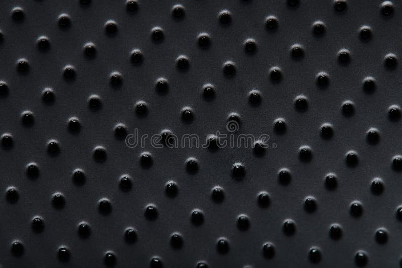 Black Plastic Surface with Dots Stock Photo - Image of design, graphic ...