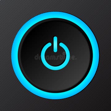 Black Power Button Stock Illustrations – 42,744 Black Power Button ...