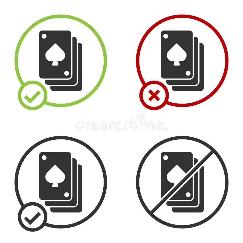 Playing Cards Vector Circle Stock Illustrations – 1,135 Playing Cards ...