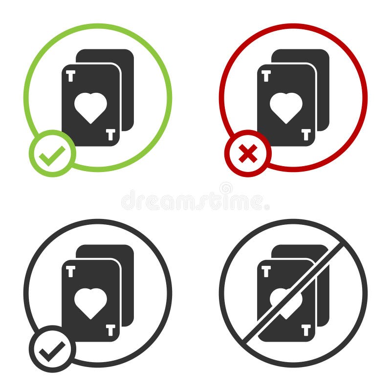 Playing Cards Vector Circle Stock Illustrations – 1,135 Playing Cards ...