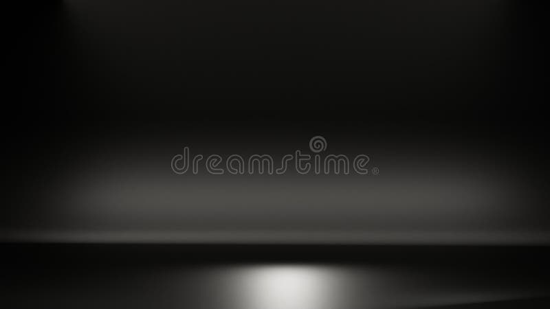Black Podium Display with Blank Backdrops. 3D Rendering Stock ...