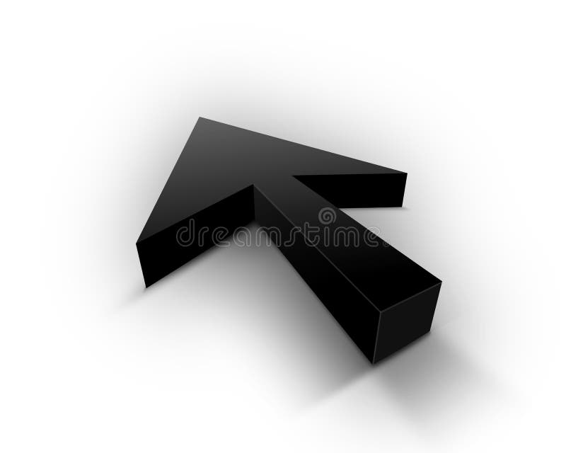 Mouse pointers arrow stock vector. Illustration of connection - 5724339