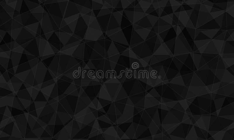 Black Polygon Vector Backgrounds and Texture Stock Vector ...
