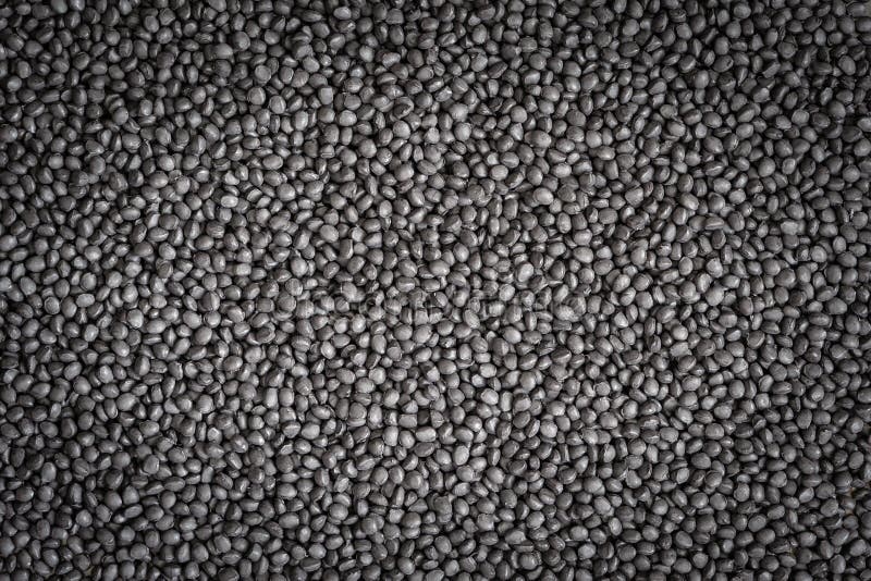 Black Polymer Dye in Granules, Background Texture Stock Image - Image ...