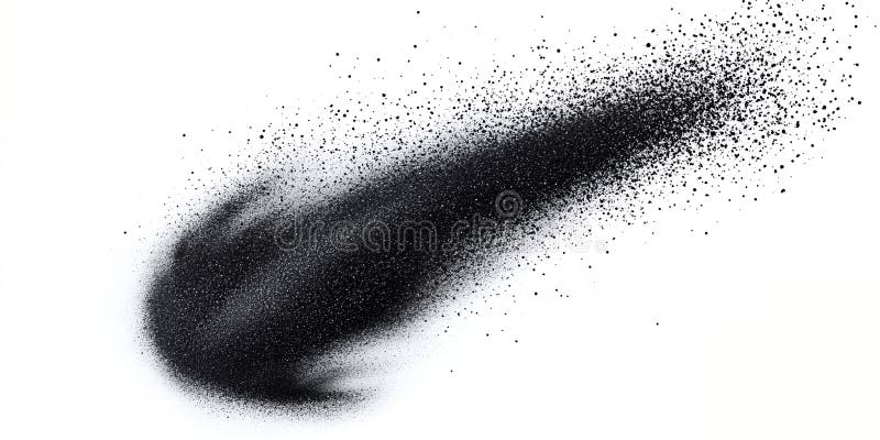 Black Powder Explosion Abstract Background Design Texture Art Dark Dust ...