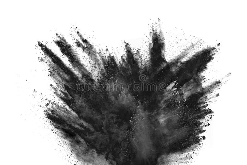 Explosion Black And White