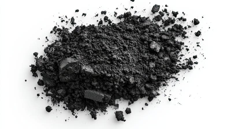 Black Powder Texture Background. Concept of Cosmetics, Charcoal ...