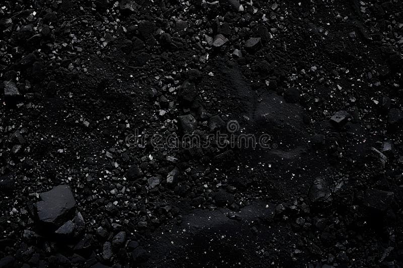 Black Powder Texture Background - Dark Sand and Dirt Stock Illustration ...