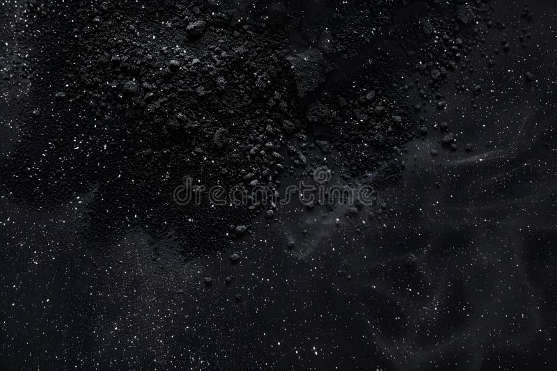 Black Powder Texture Background for Product Presentation Stock ...