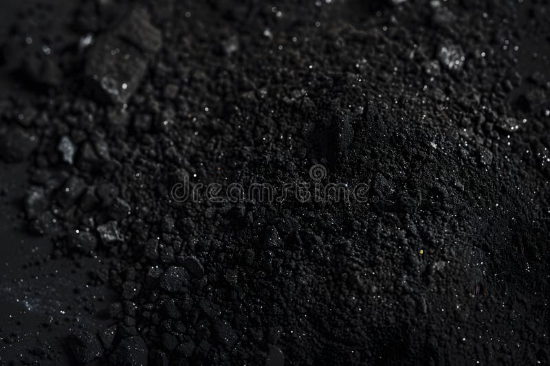 Black Powder Texture Background for Product Presentation Stock ...
