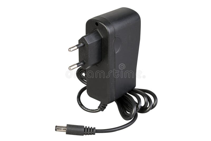 Black Power Adapter with Cable and DC Power Supply Connector for Low ...