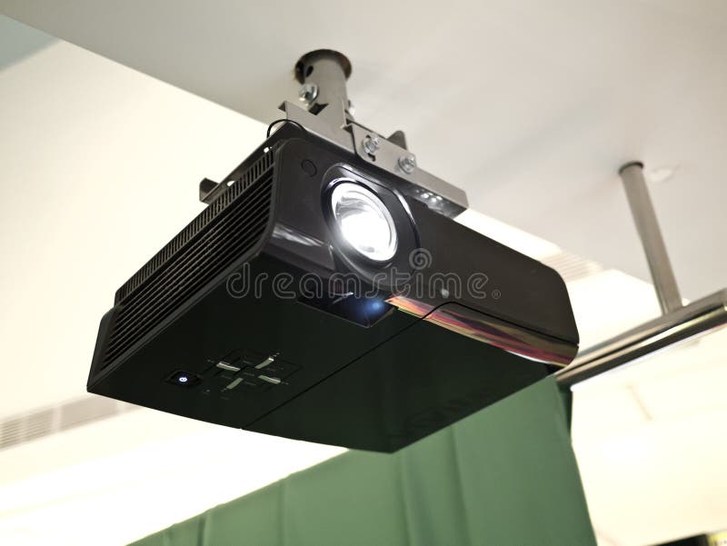 Black projector stock photo. Image of boardroom, business - 32999936