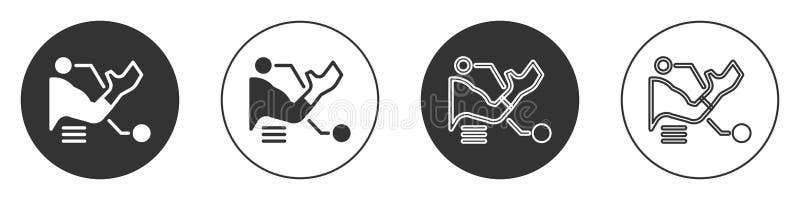 Mechanical Circle Clock Dial Set. Vector Stock Vector - Illustration of ...