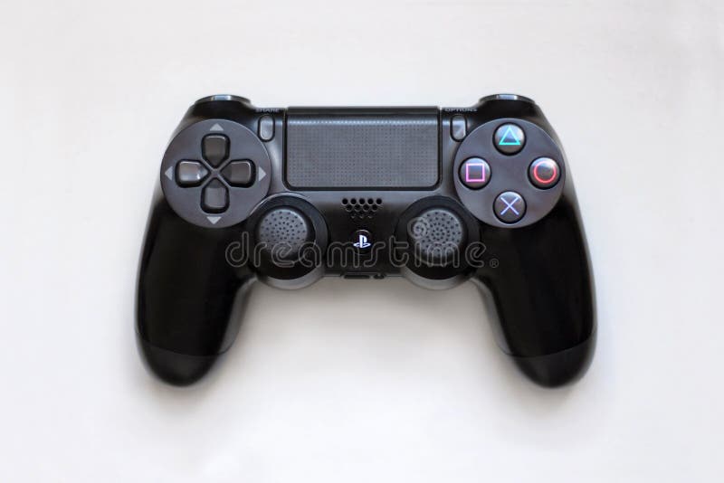 Couple at Home Playing PlayStation 5 with Different Generations of ...