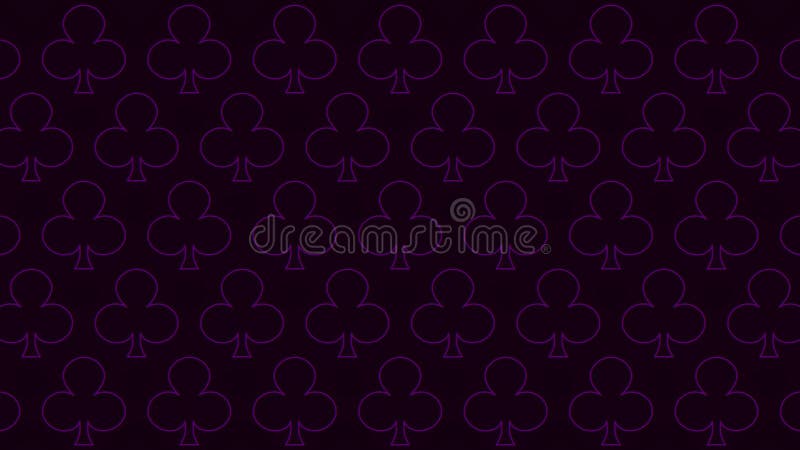 Intriguing Black and Purple Spade Pattern on Floating Background Stock ...