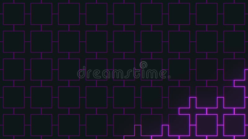 Black and Purple Grid Pattern - Repeating Squares in a Striking Design ...