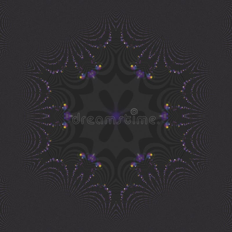 Black Purple Shapes Abstract Background Art Stock Illustration ...