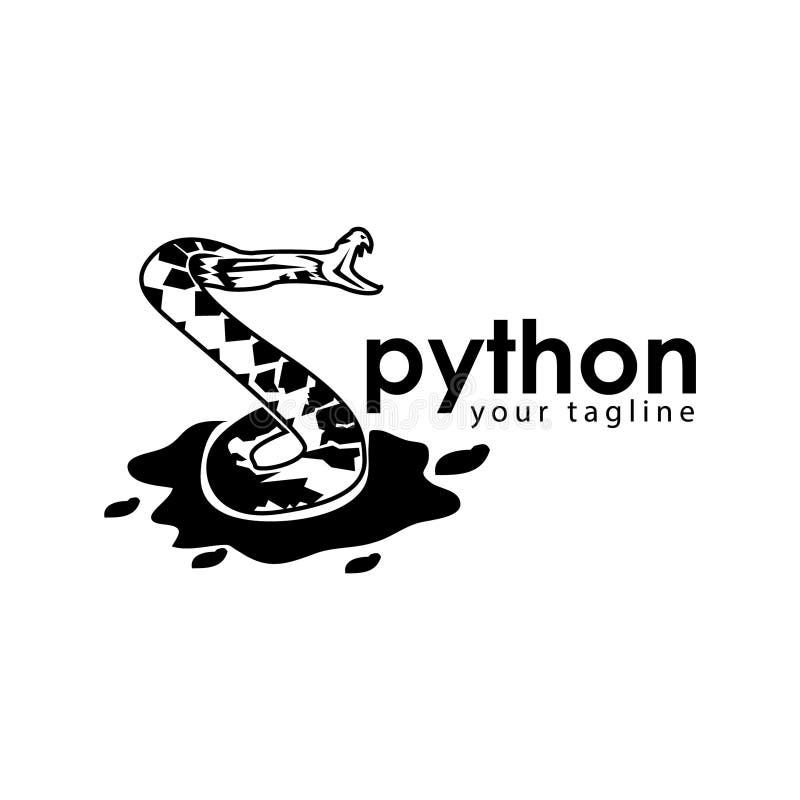 Python Silhouette Stock Illustrations – 781 Python Silhouette Stock ...