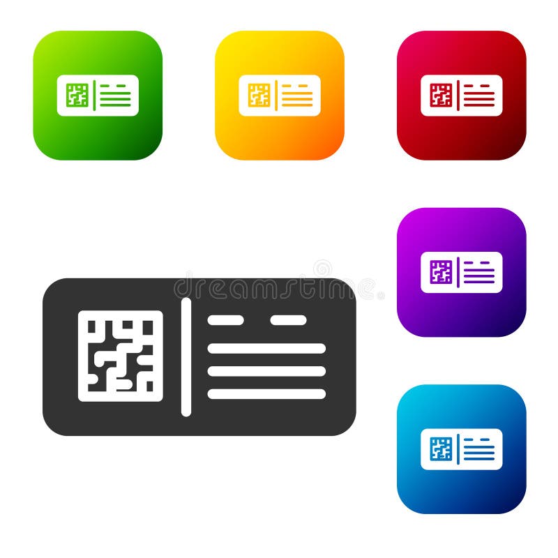 Qr Code Ticket Stock Illustrations – 879 Qr Code Ticket Stock ...