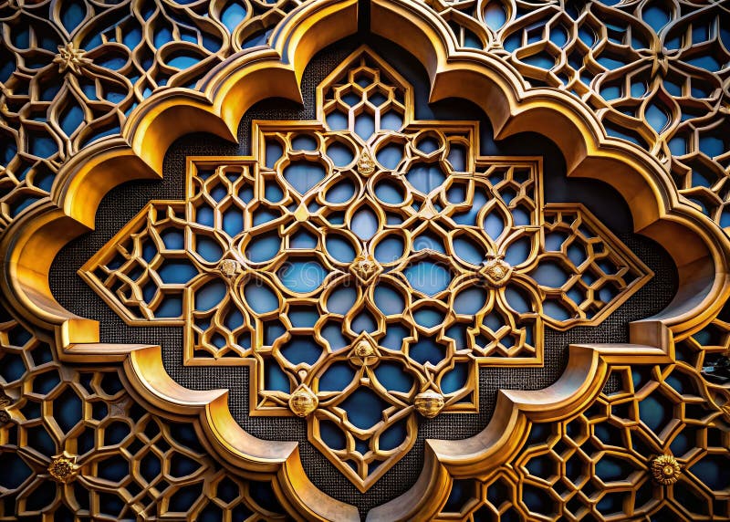 Black Quatrefoil Architectural Design a Study in Geometric Elegance and ...