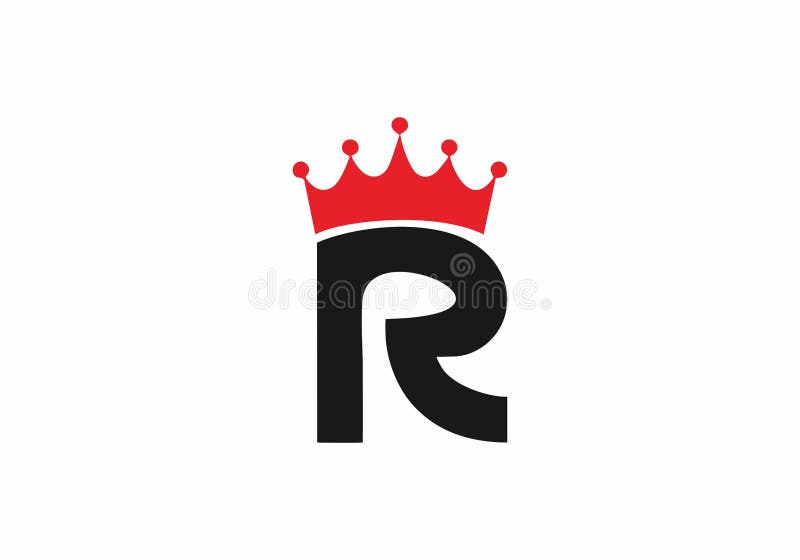Letter R Logo Crown Stock Illustrations – 714 Letter R Logo Crown Stock ...
