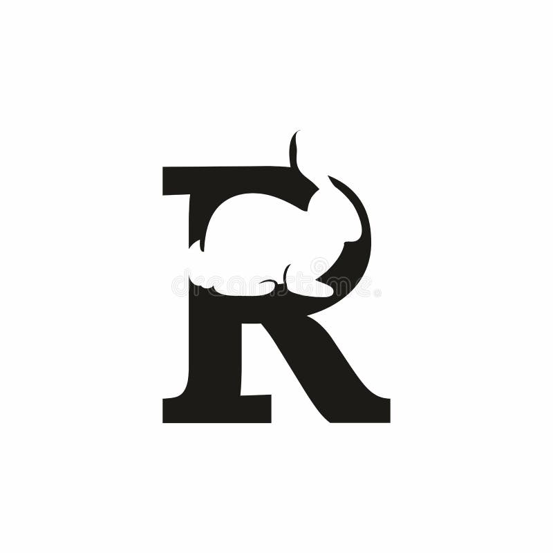 Letter R Rabbit Zoo Alphabet. English Abc With Animals Education Cards ...