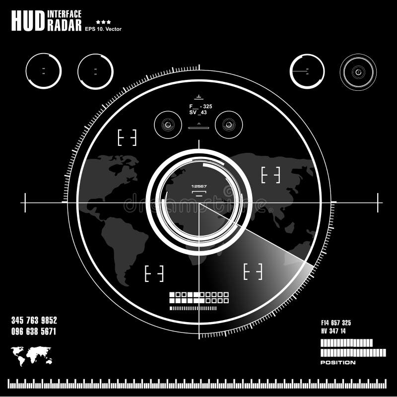 Black Radar Stock Illustrations – 11,011 Black Radar Stock ...