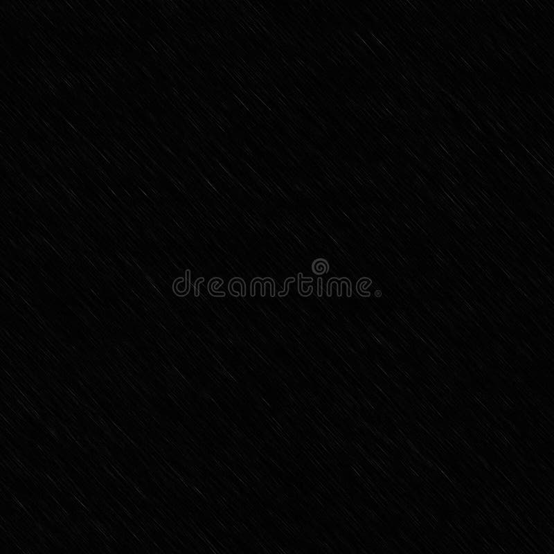Black Rain Overlay Isolated Realistic Rain Visual Effect on Black Night ...