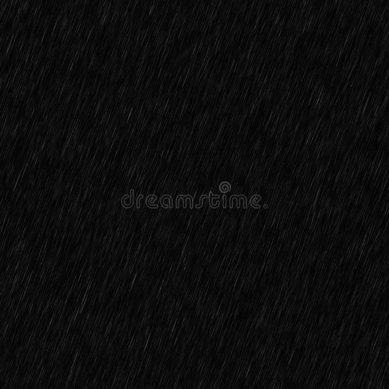 Black Rain Overlay Isolated Realistic Rain Visual Effect on Black Night ...