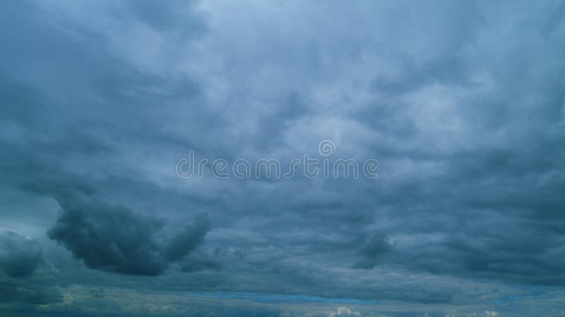 Black of Rainstorms Clouds. Cumulonimbus Clouds Moving in Cloudy Dark ...