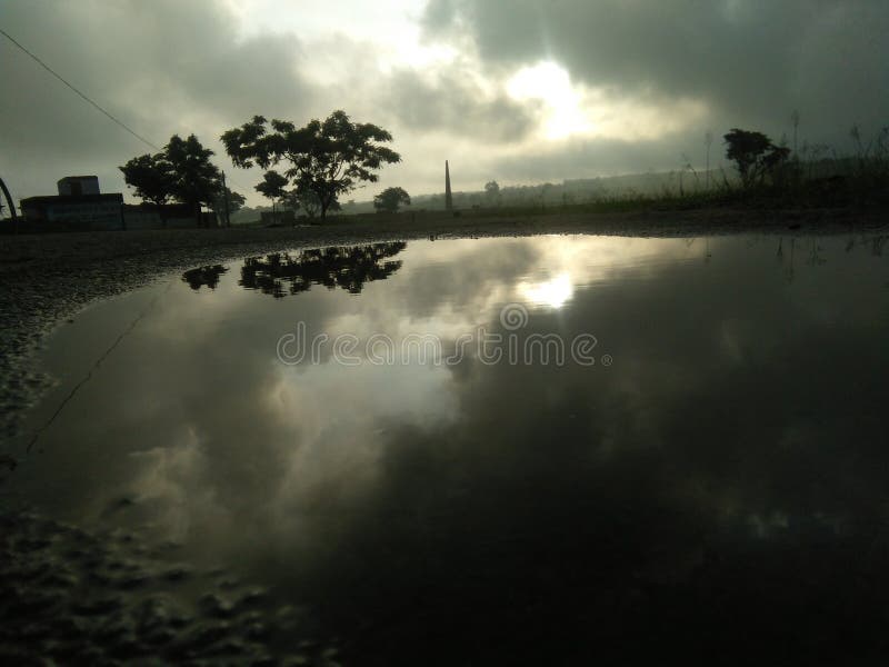 A black rainy day stock photo. Image of water, clouds - 120839692