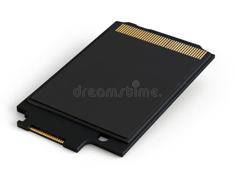 Computer Memory Module stock image. Image of data, gold - 363699625
